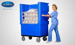 72 Ergonomic Laundry Cart - Xenon Maldives
